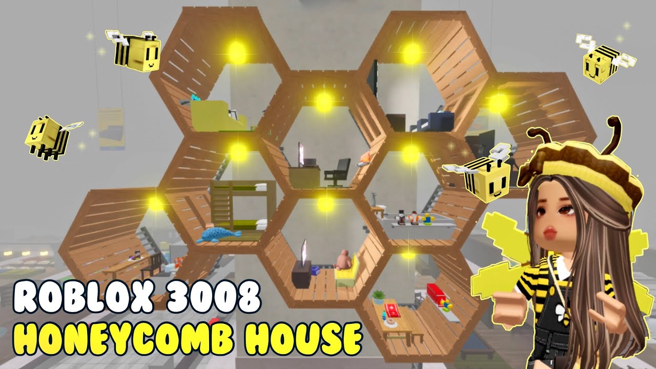 How to Build a Honeycomb House in Roblox 3008! | Roblox SCP 3008 Base ...