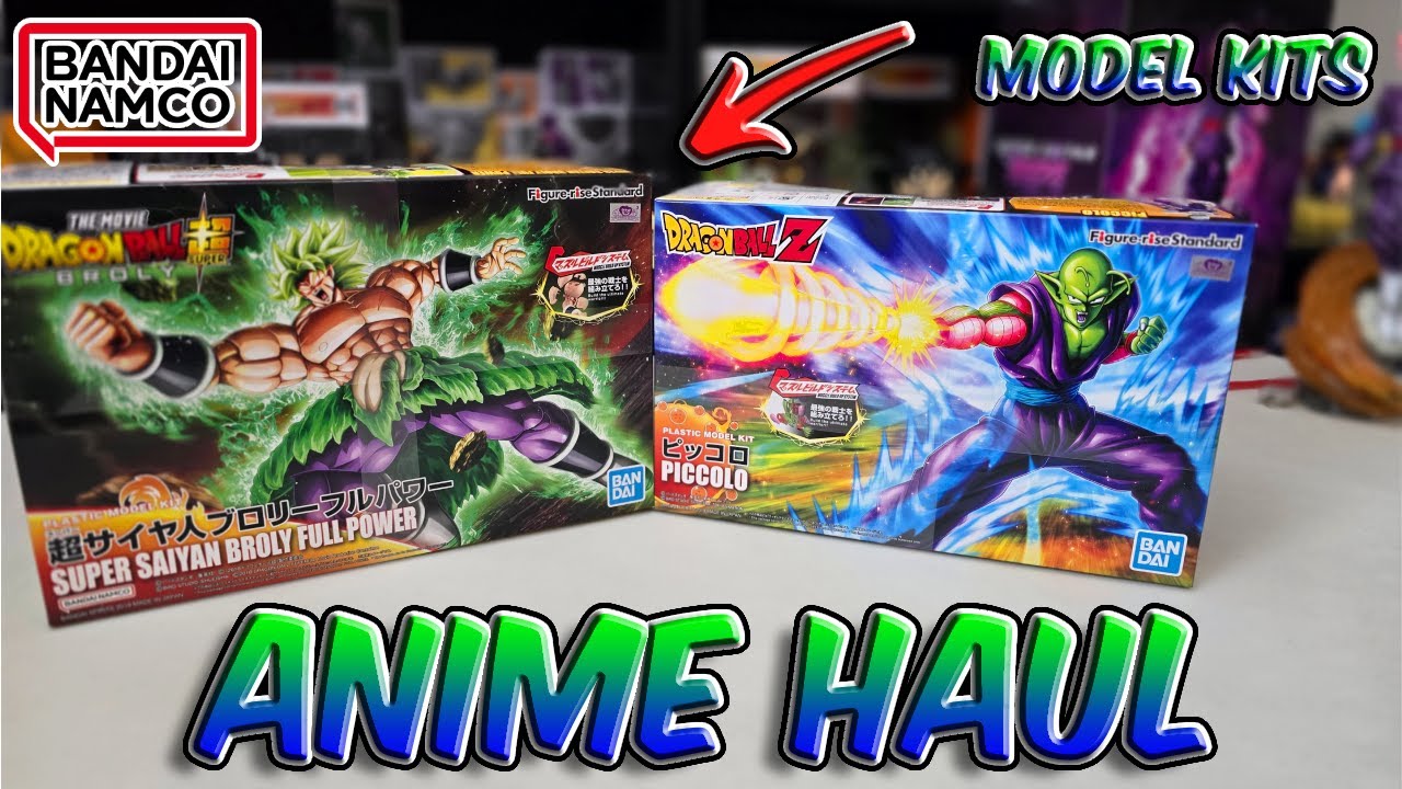 Anime Haul - Dragonball Z + Super Model Kits - Dragon Stars Power Up ...