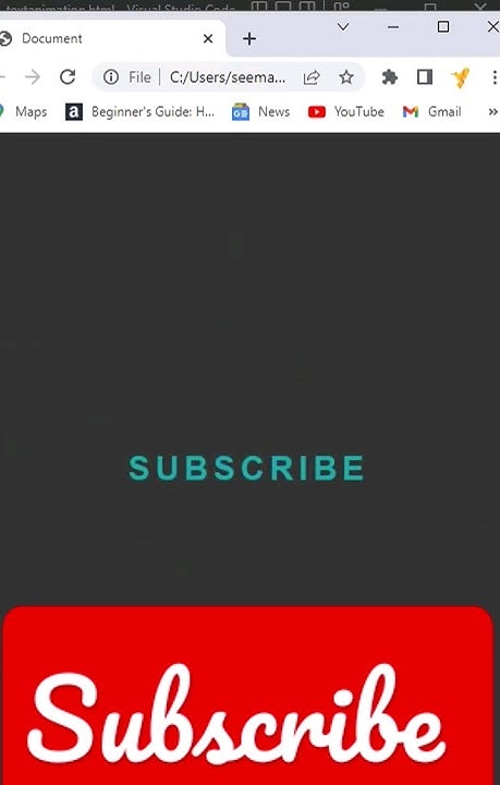 Text Animation | HTML CSS JavaScript #shorts #coding #programming - YouTube