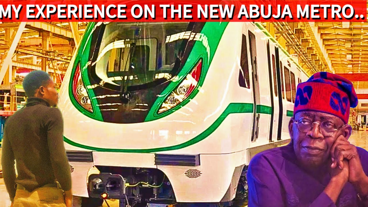 Abuja metro light rail station tour. First in Nigeria and in West ...