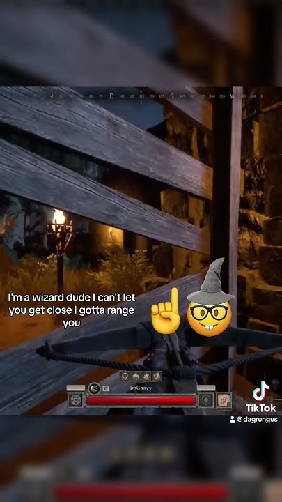 Melee Wizard Play 🧙 No one expects the dagger 😈 #darkanddarker - YouTube