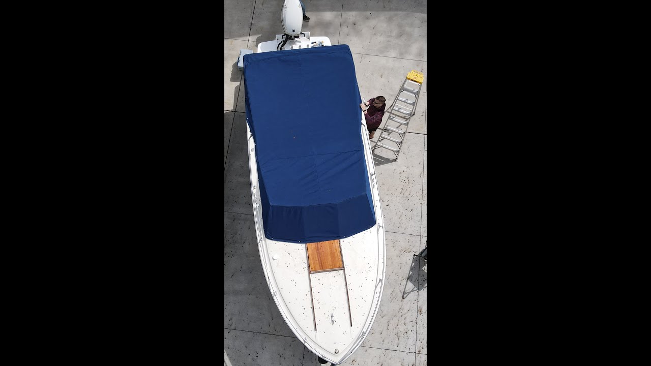 Mooring Cover Install - YouTube