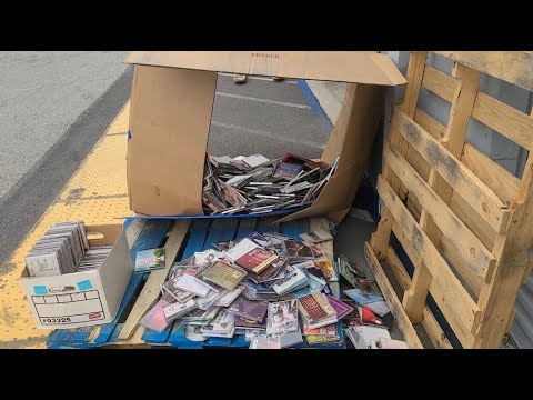 Finished Sorting Penultimate Gaylord Of CDs - YouTube