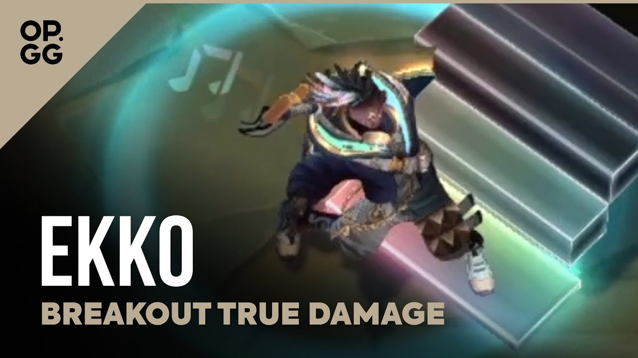 Breakout True Damage Ekko - OP.GG Skin Review - League of Legends - YouTube
