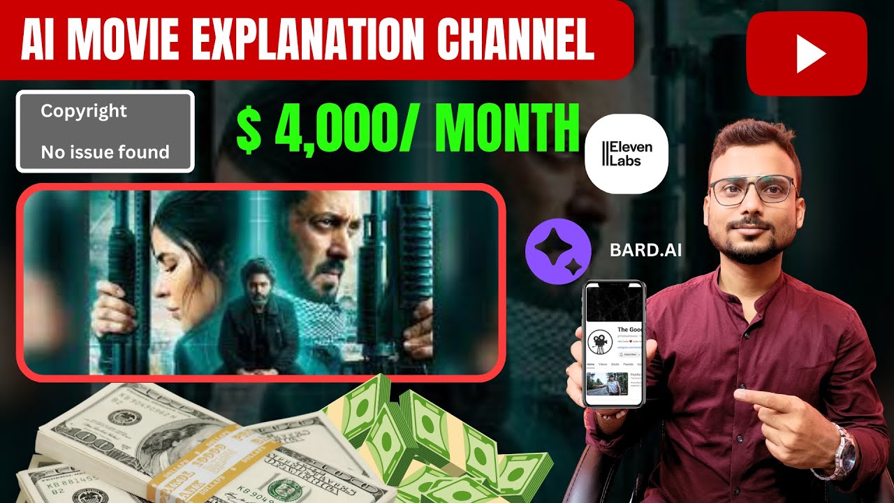 How to make Movie Explanation Video with AI | Movie Explain YouTube AI ...