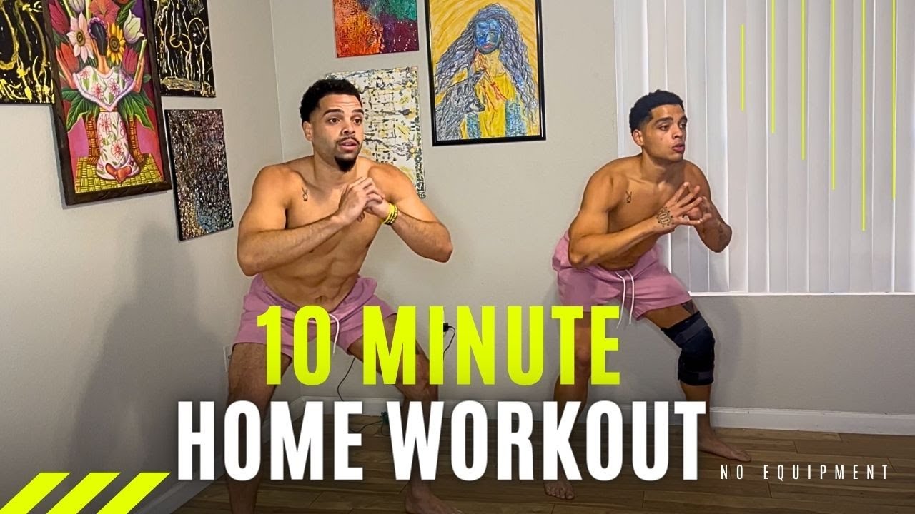10 MINUTE HOME WORKOUT (WEIGHT LOSS) - YouTube
