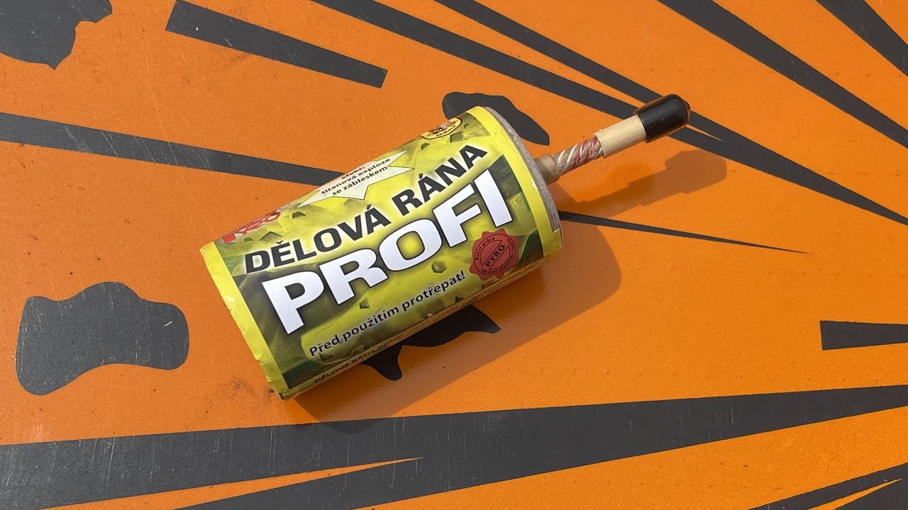 Delova Rana Profi 50mm : Pyro Moravia - YouTube
