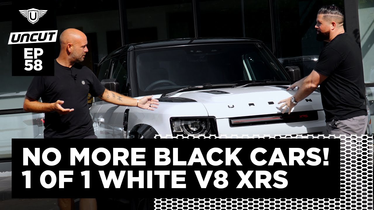 FIRST FUJI WHITE DEFENDER XRS V8 | LENNY’S CUSTOM SPLITTER IS FINISHED ...