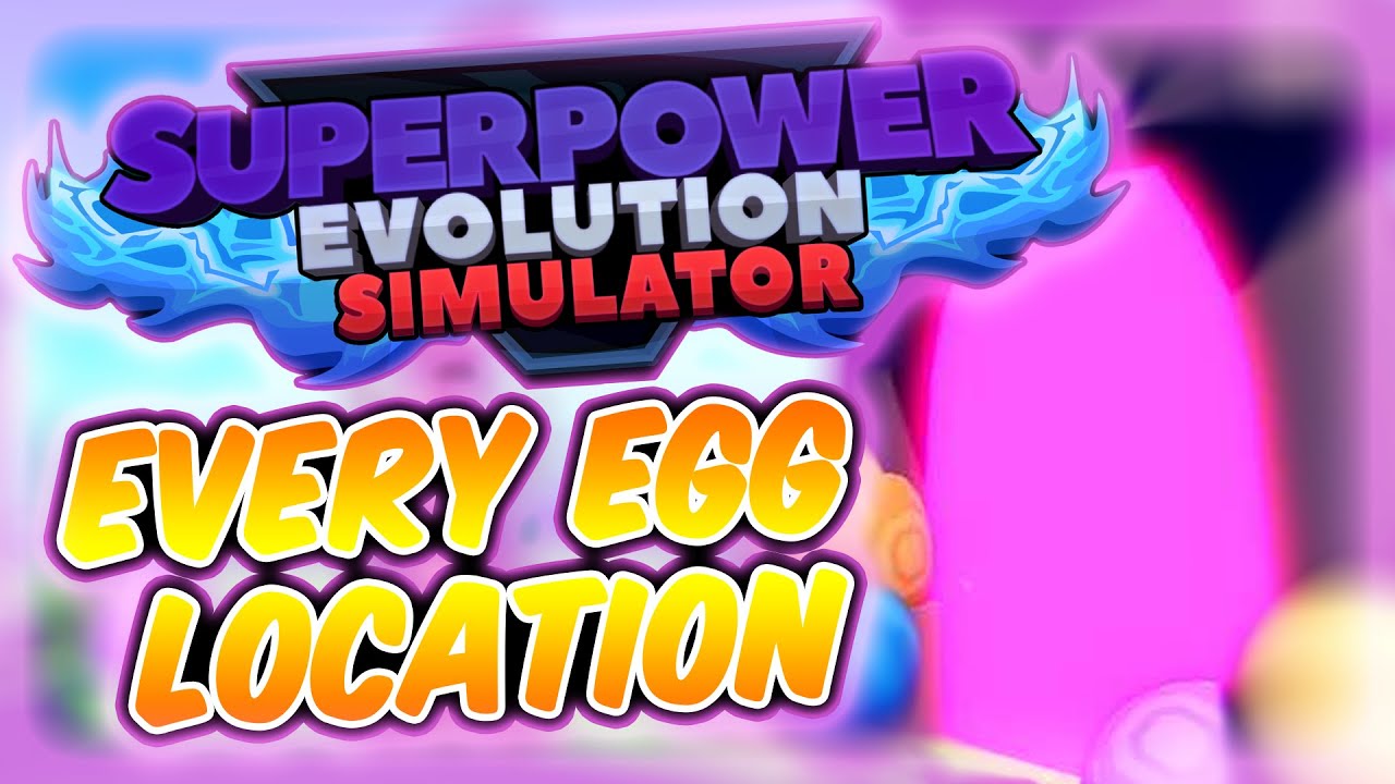 Every SECRET EGG In Super Power Evolution Simulator - YouTube