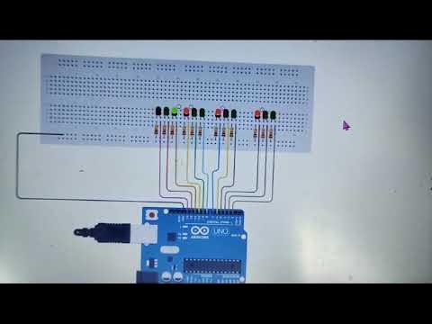 Praktek arduino 4 lintasa - YouTube