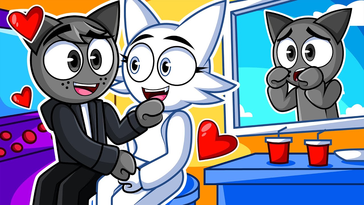 ¡GRAY ESPIA A SU NOVIA WENDA CON SU HERMANO GEMELO MALVADO en ROBLOX ...