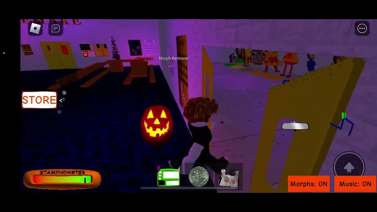 How to get happy Halloween badge Baldi’s super rp remake! (BADGE NO ...