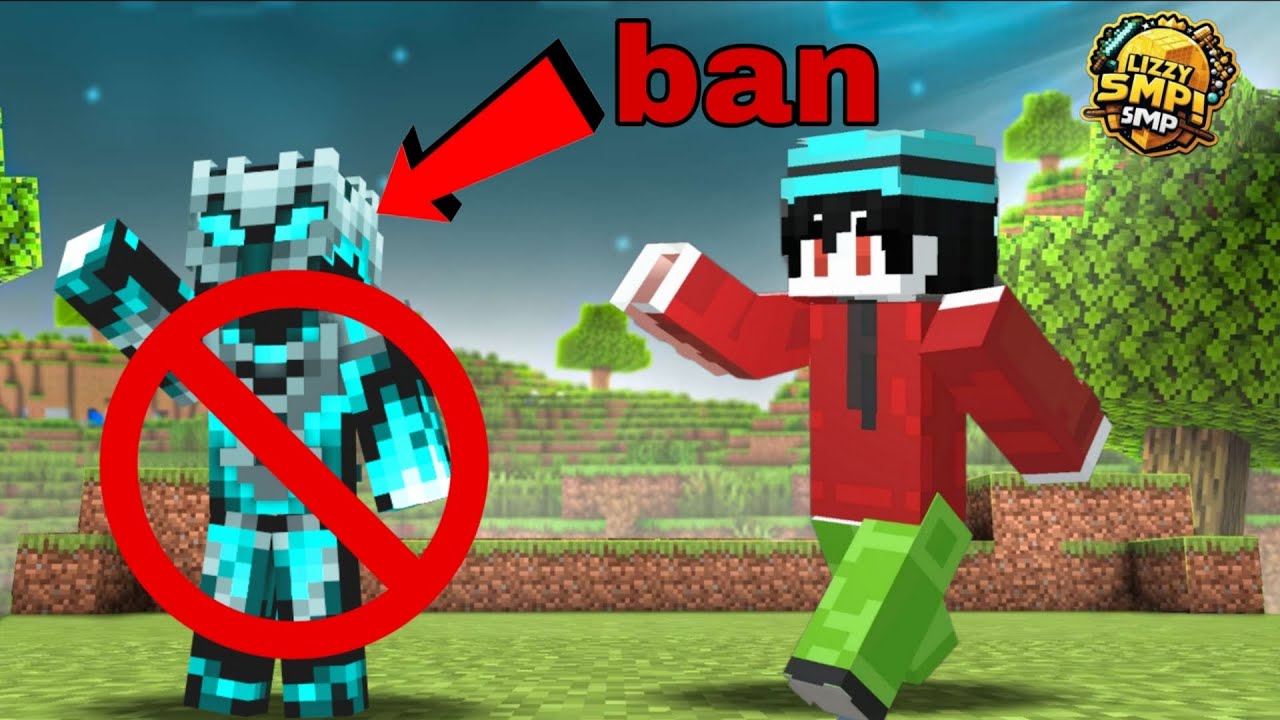 HOW I BAN STRONGEST PLAYER IN LIZZY SMP #minecraft #Lizzyvideo #viral ...