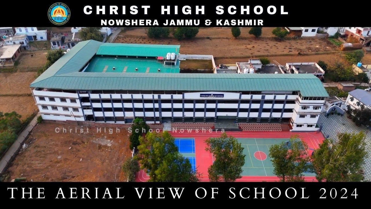 Christ High School Nowshera I Aerial View - YouTube