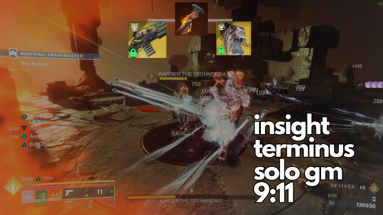 Insight Terminus Solo Grandmaster Nightfall in 9:11! (Plat, Solo PB ...