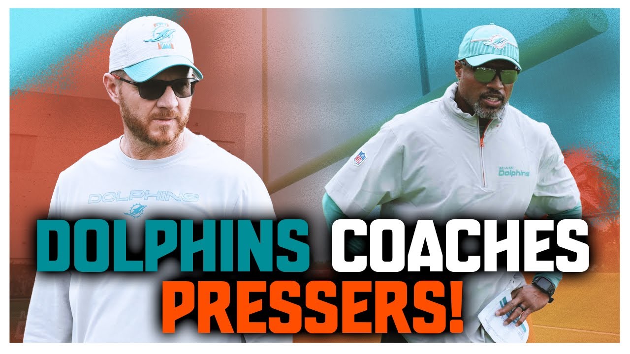 Miami Dolphins Assistant Coaches Press Conferences! - YouTube