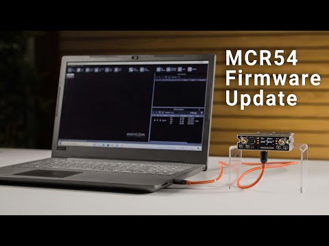 Wisycom MCR54 Firmware Update Video Tutorial - YouTube