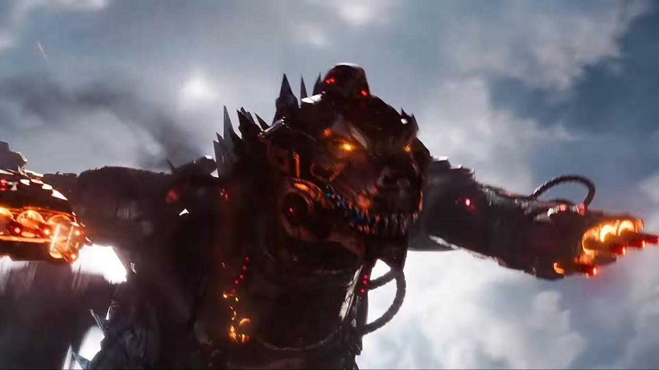 Ready Player One (2018) - MechaGodzilla vs Gundam and Iron Giant Full ...