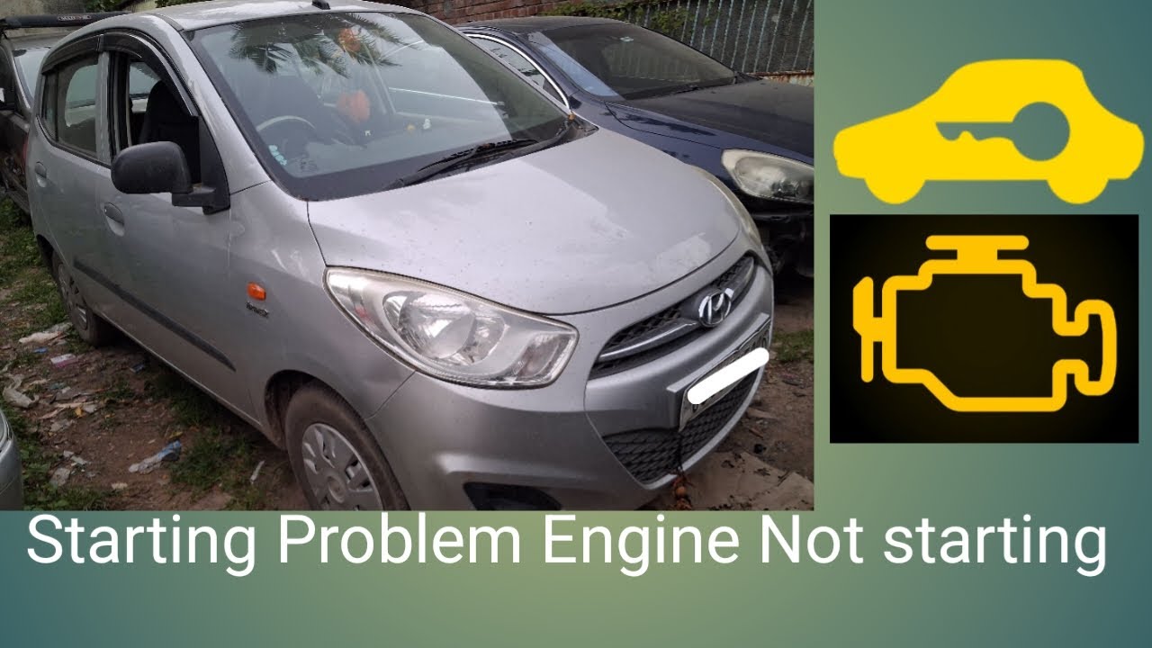 Hyundai i10 starting problem immobilizer faulty p1676 immobilizer - YouTube