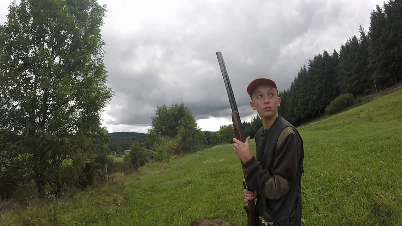 Ouverture chasse accompagné tire sur un faisan ! - YouTube