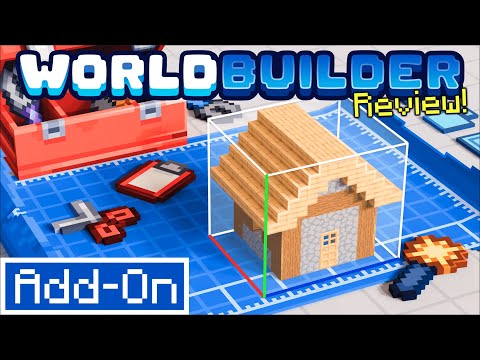 WORLD BUILDER ADDON: Minecraft Bedrock World Edit in-depth review!