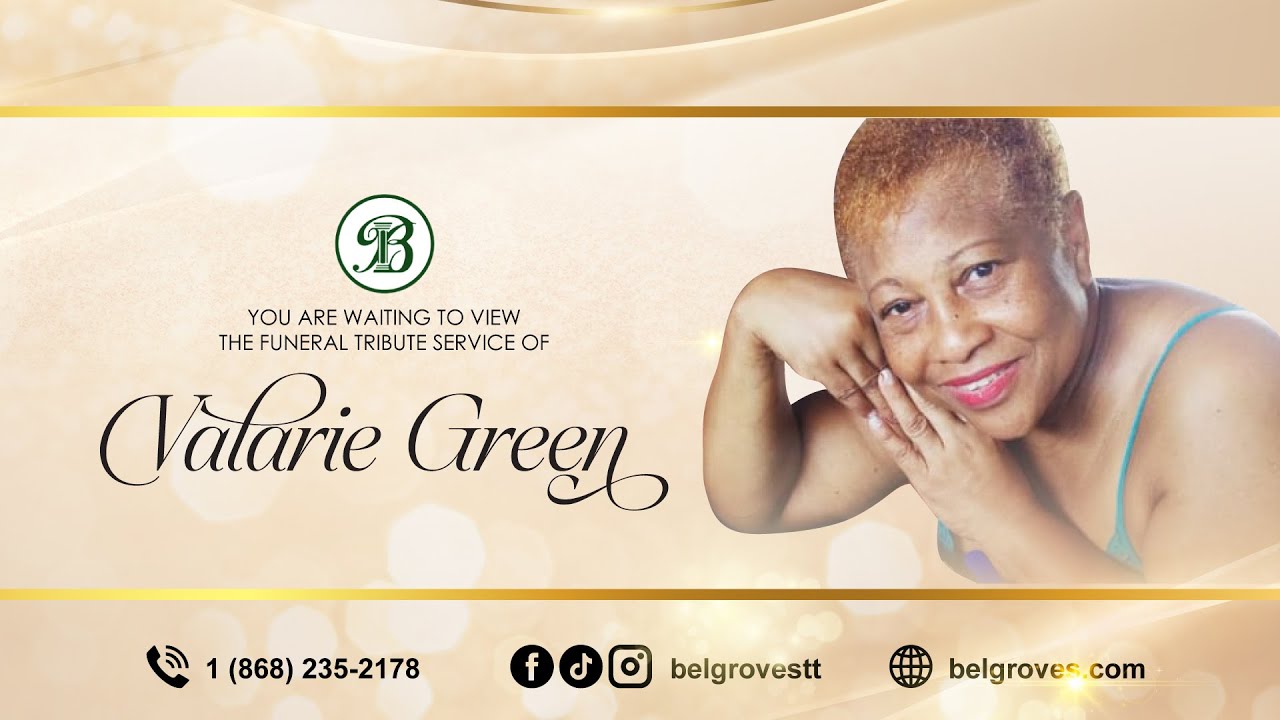 Valarie Victoria Green Tribute Service - YouTube