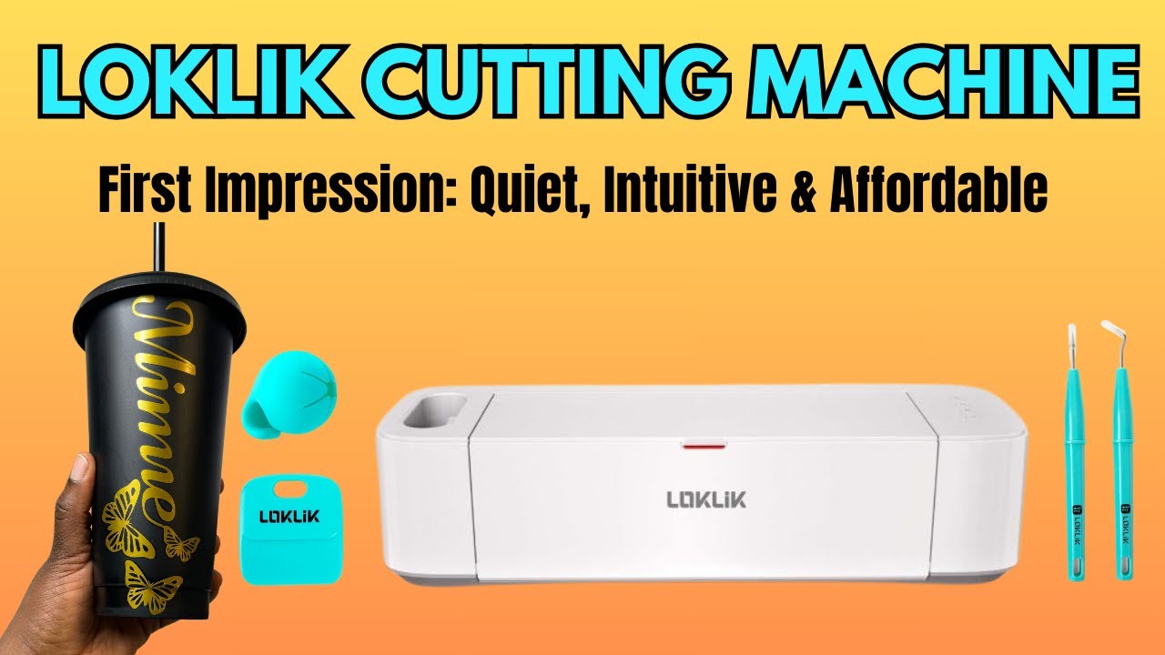 LOKLIK Cutting Machine: first impressions #loklik #loklikcrafter - YouTube
