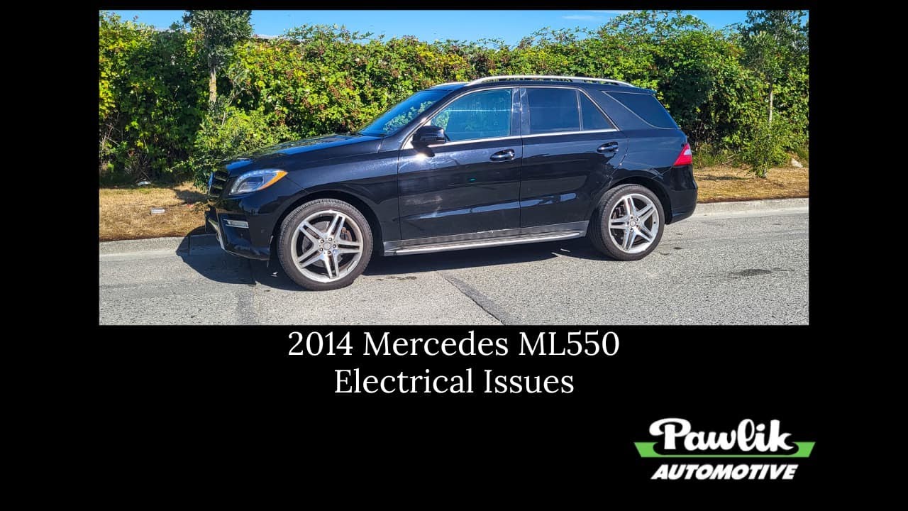 2014 Mercedes ML550 Electrical Issues - YouTube