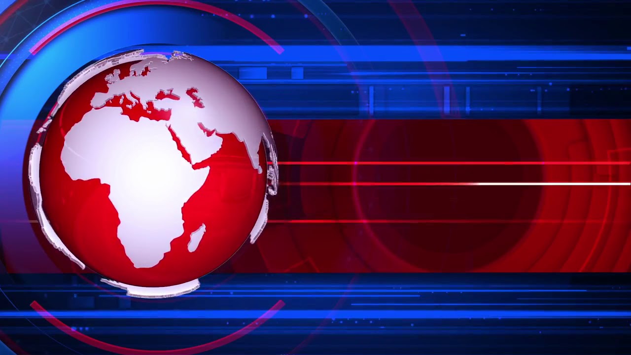 Broadcast News Opening Animation Loop Free - YouTube