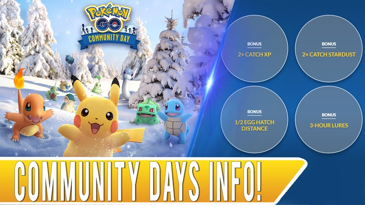 December Community Days Bonus & Shiny Event Times Explained! *MOST ...