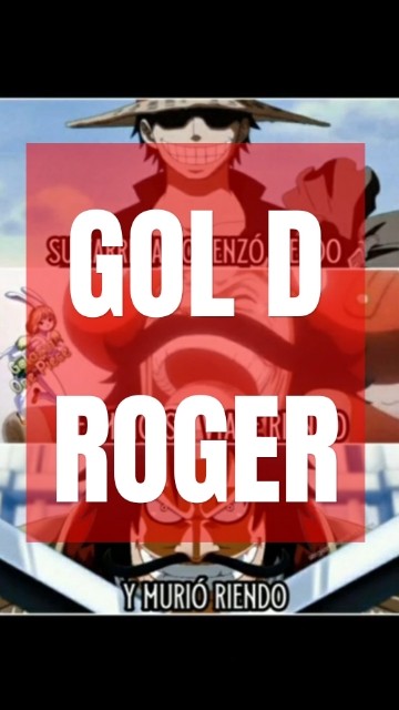 rey de los piratas #onepiece #goldroger - YouTube