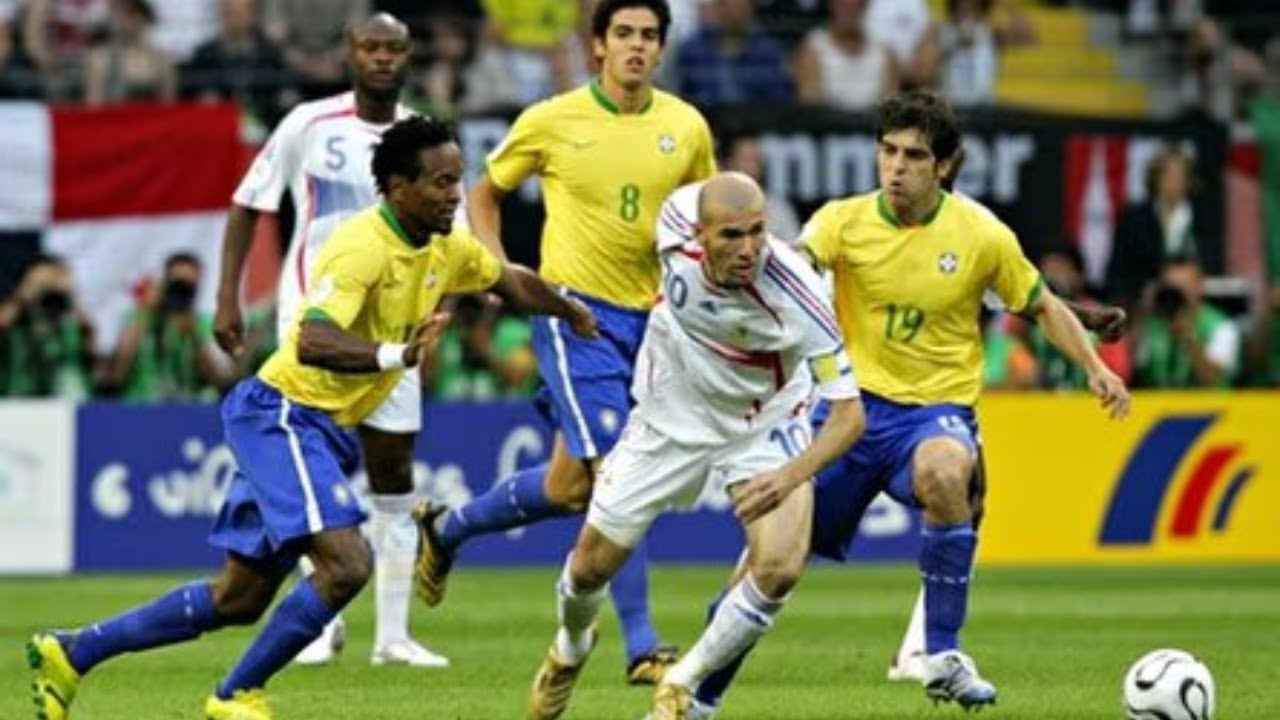 the greatest individual performance of all time. (Zidane vs Brazil WC ...