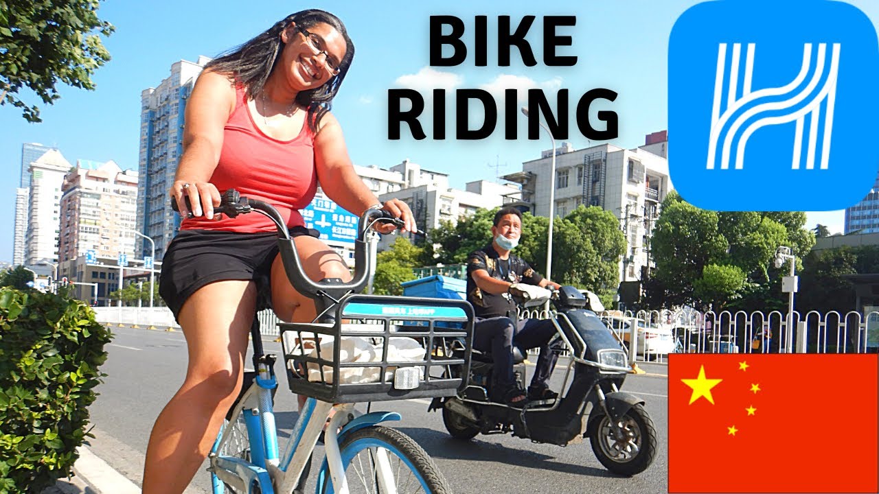 Hello bike ride in China - YouTube