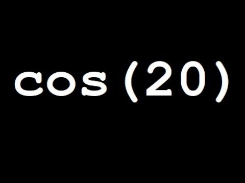 Cos(20) es irracional - YouTube