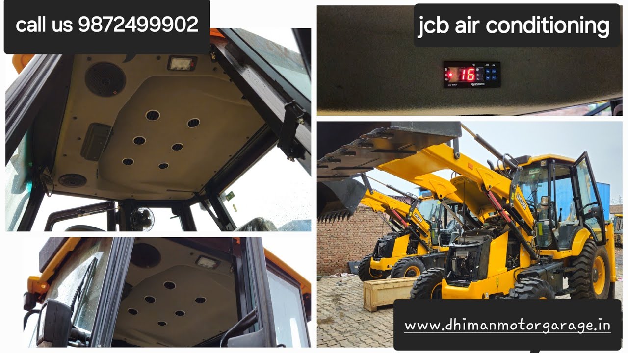JCB 3DX AC CABIN 2024 || BS6 2024 JCB AC - YouTube