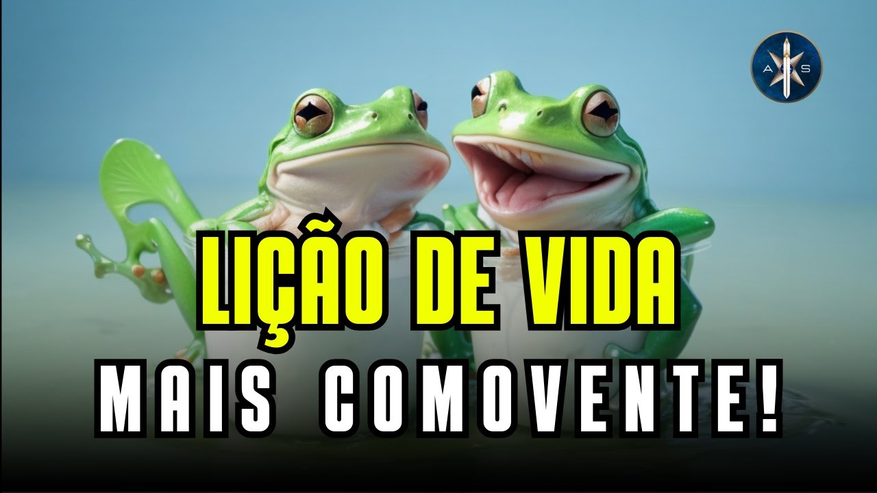 A História Inspiradora dos Dois Sapos José e João - #superação # ...