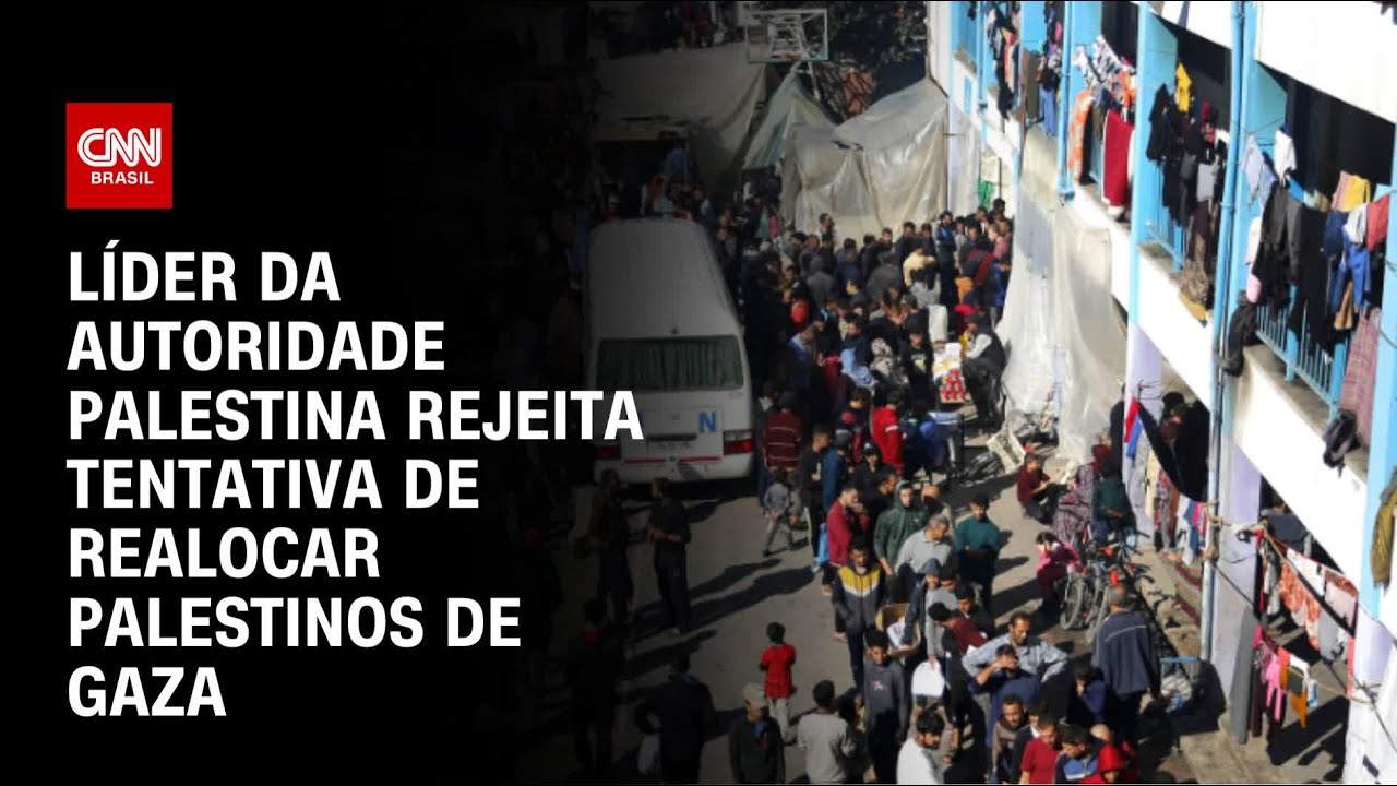 Líder da Autoridade Palestina rejeita tentativa de realocar palestinos ...