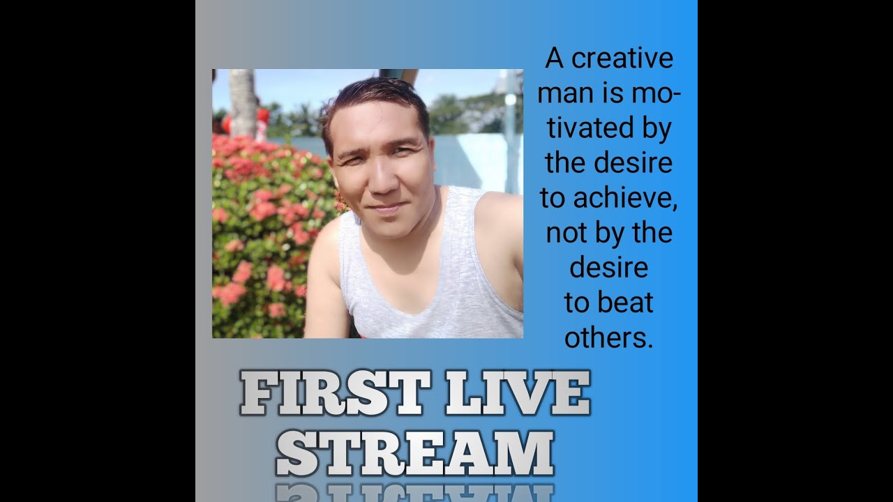 First Live Stream - YouTube