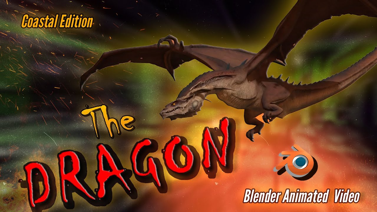 THE DRAGON_Blender Animated Video_Coastal Edition #CGI #animation - YouTube