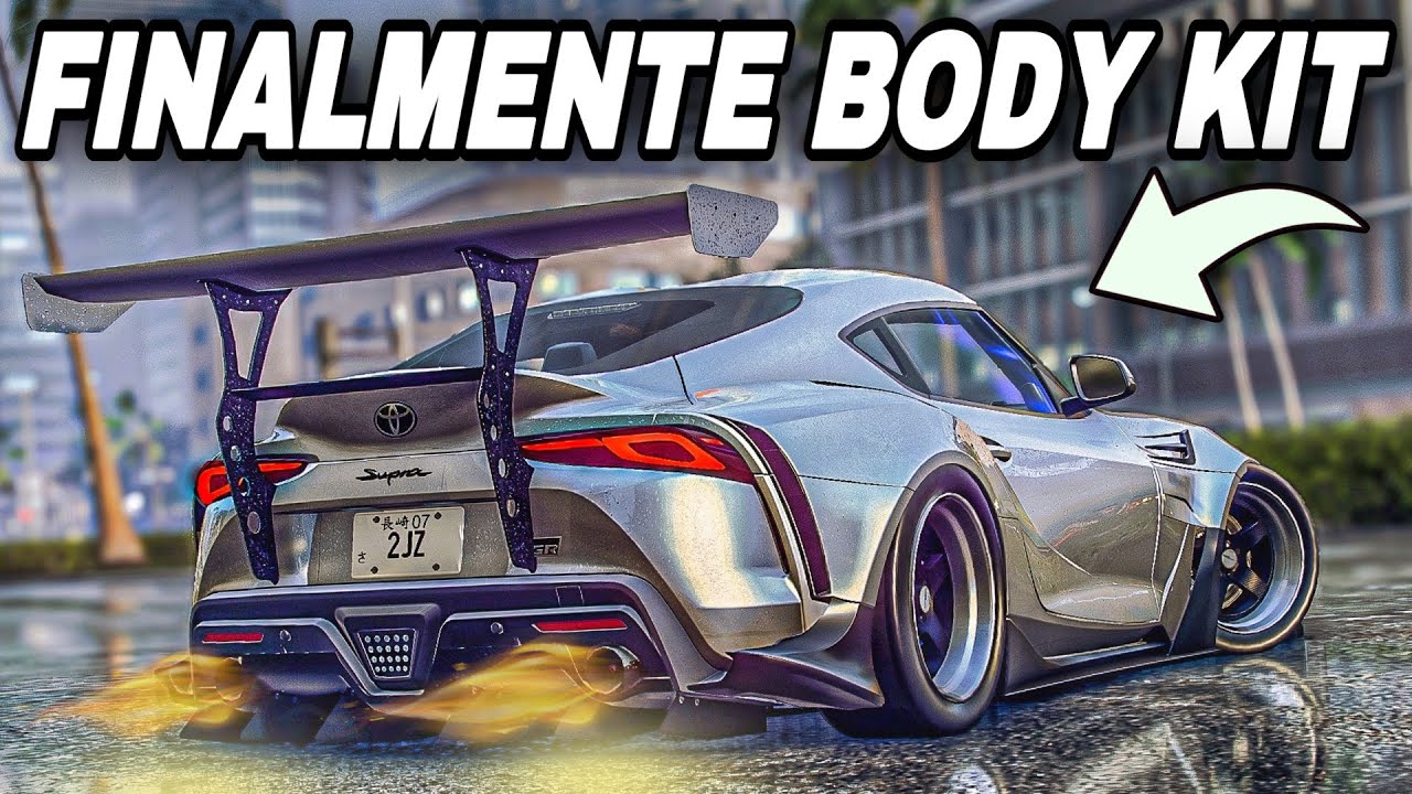 AGORA SIM TEM SUPRA GR A90 COM BODY KIT, NEM PARECE QUE É MOD! NFS ...
