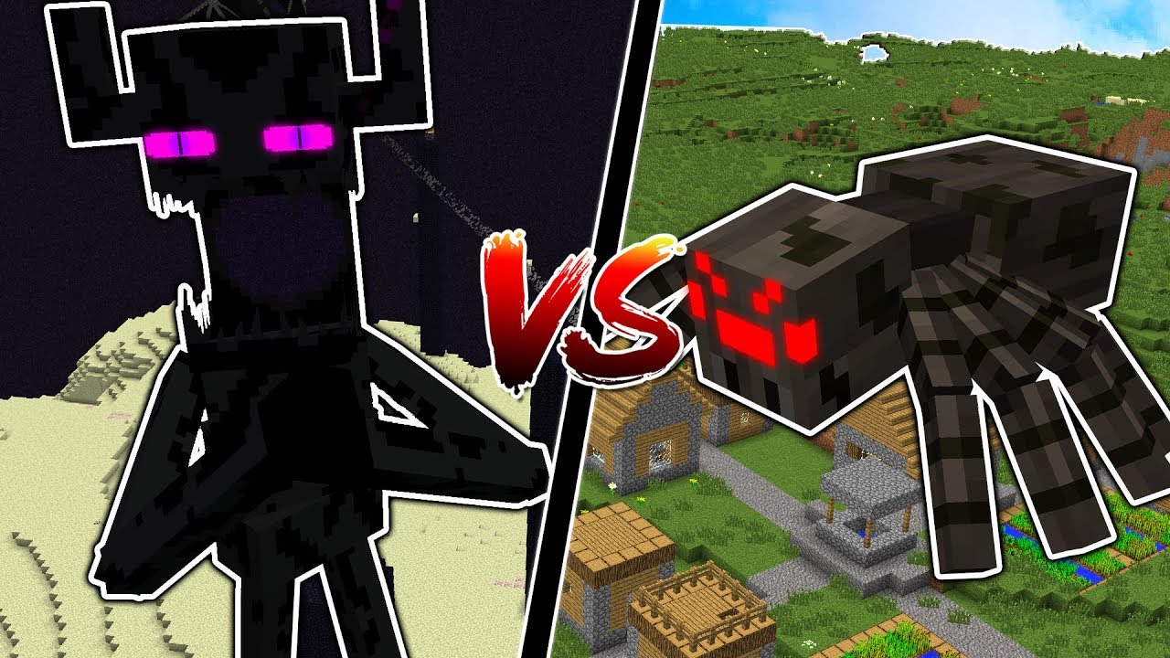 MINECRAFT TITANS vs GIANT MINECRAFT BOSSES!! - YouTube