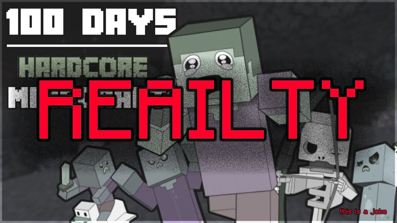100 dAyS iN MiNeCrAfT hArDcOrE... - YouTube