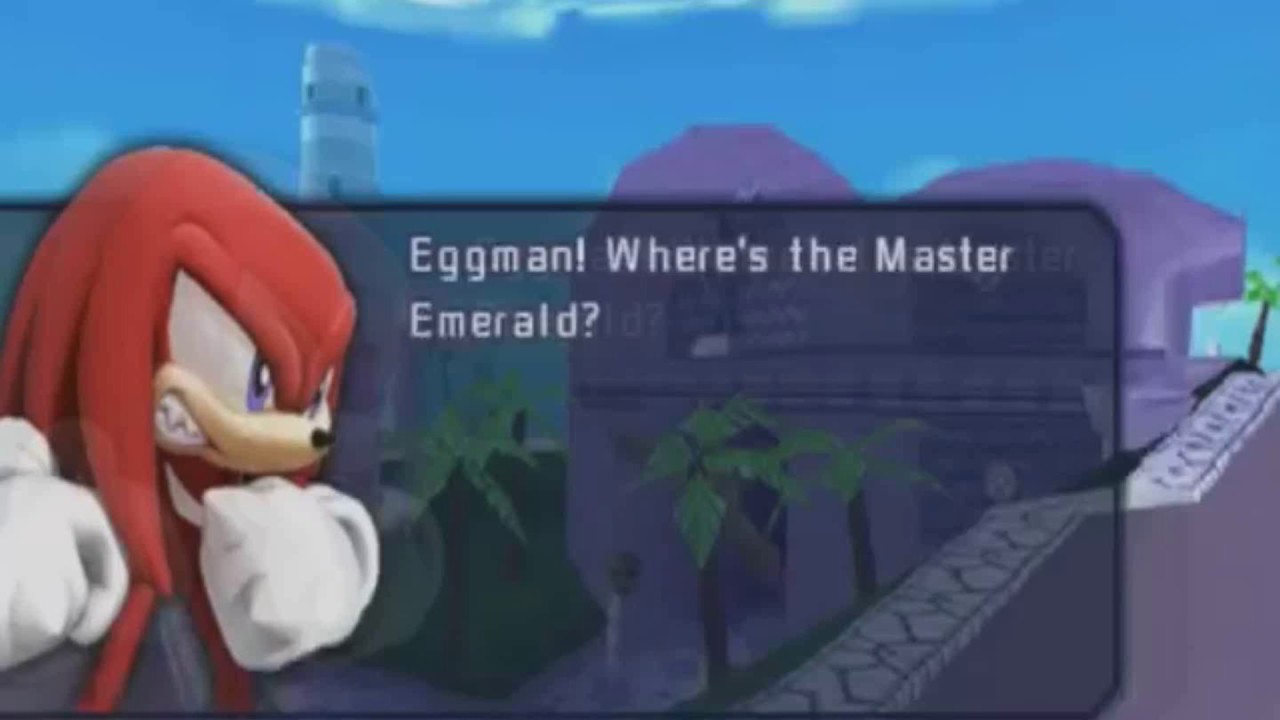 Sonic Rivals 2 Knuckles, Rouge, And Sonic Fight Eggman Fandub - YouTube