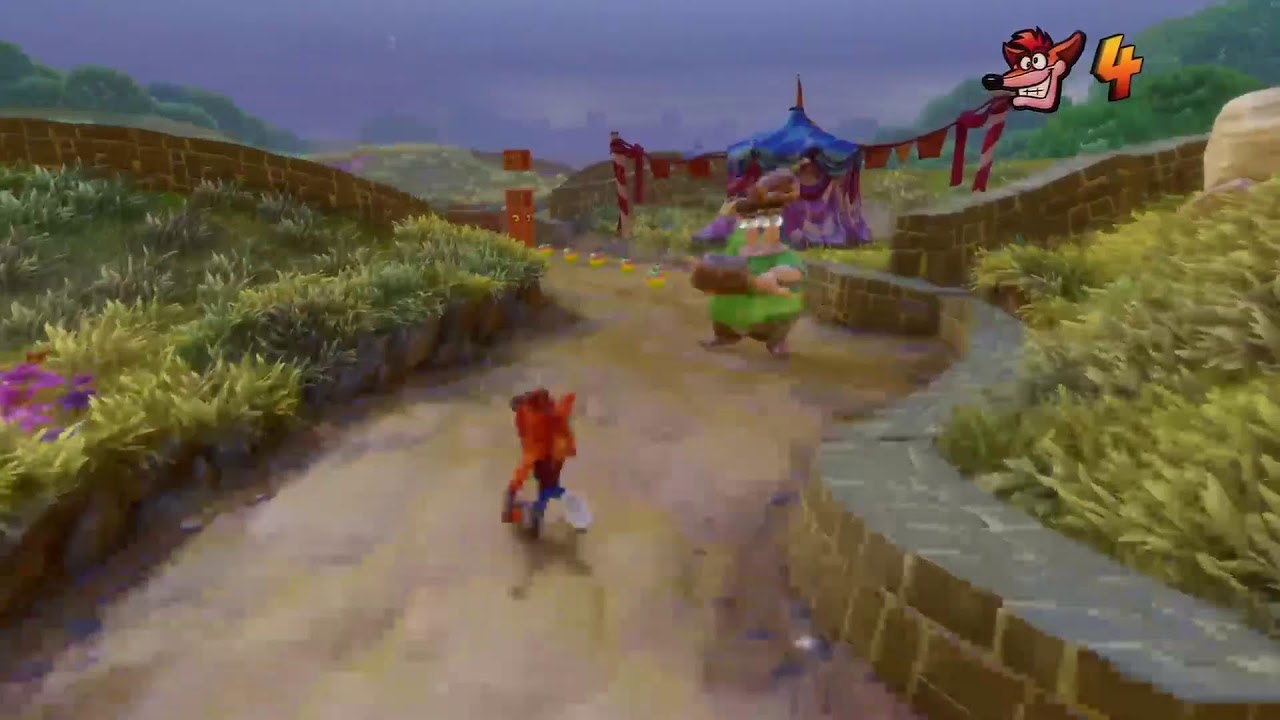 كراش Crash محاولات تختيم كراش ٤ Youtube