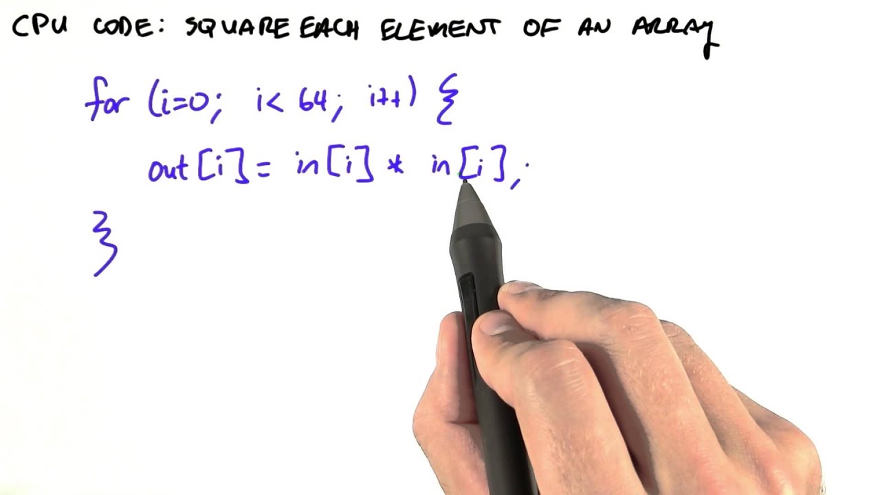 Squaring A Number on the CPU - Intro to Parallel Programming - YouTube