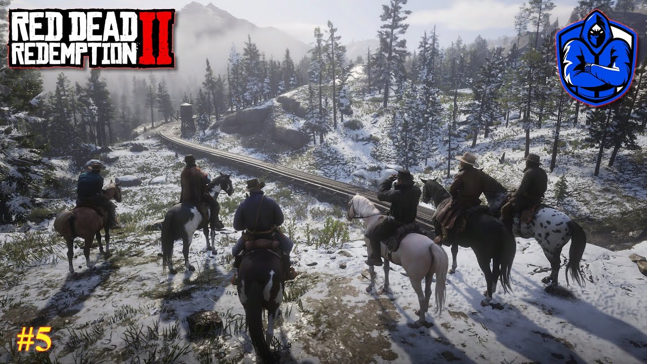 TRAIN ROBBERY | RDR 2 GAMEPLAY #5 - YouTube