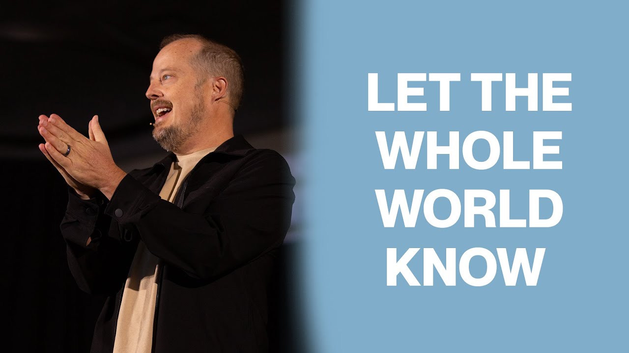 Let The Whole World Know | David Perkins - YouTube