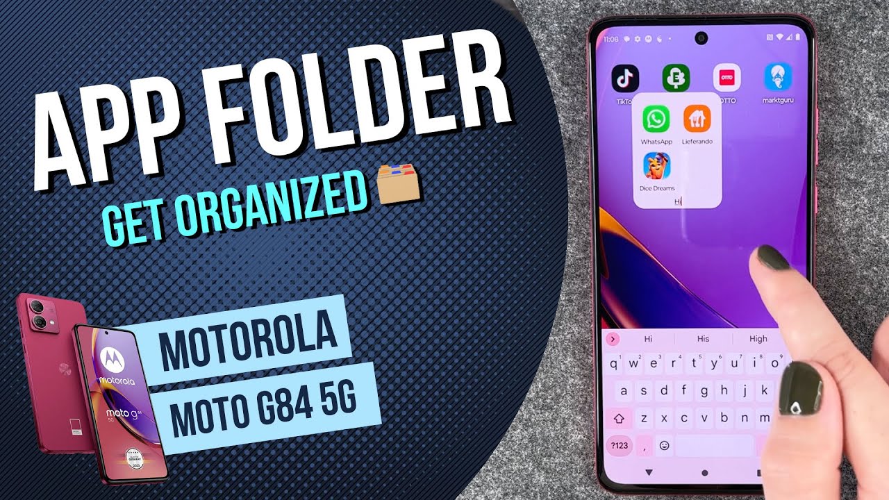 Motorola moto g84 5G – App Folder / Move Apps • 📱 • 📂 • 👍🏼 • Anleitung ...