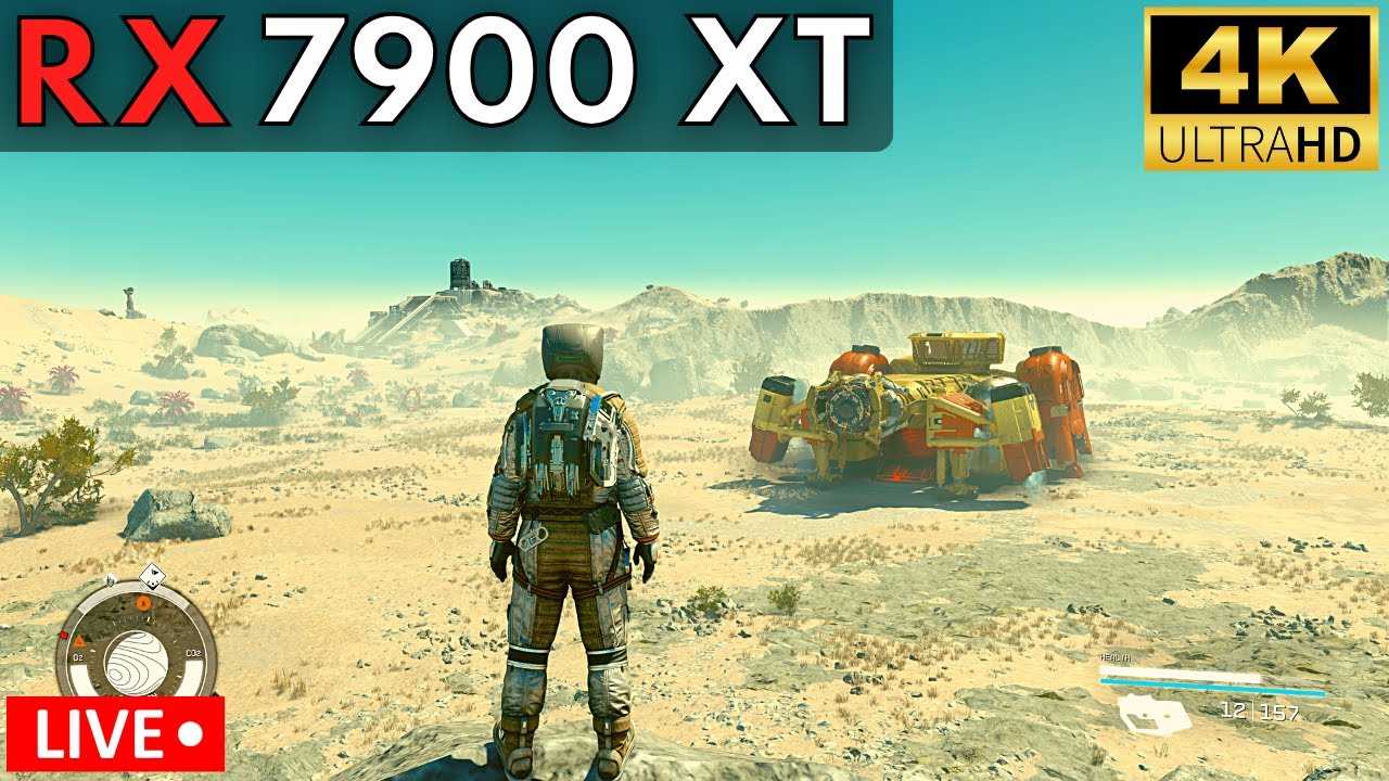 🔴 RX 7900 XT - Starfield | 4K Ultra Settings - YouTube