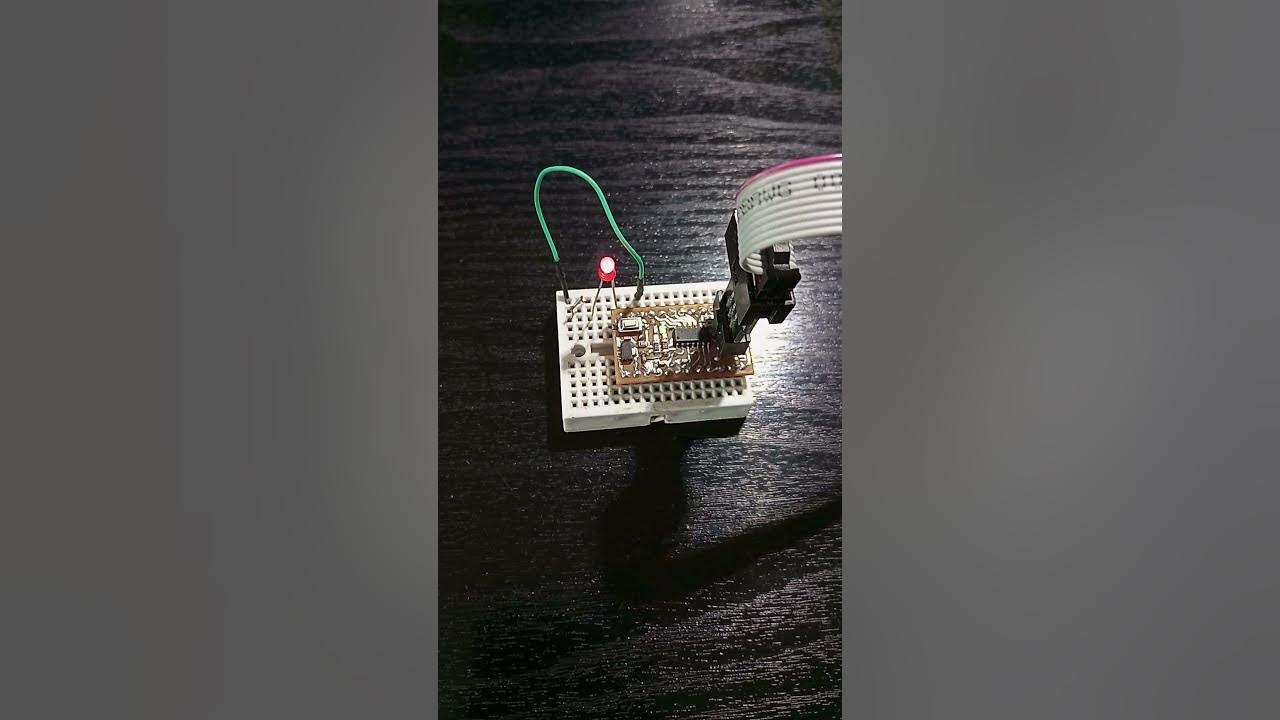 Arduino_ATTiny24/44/84 #arduino #arduinoproject - YouTube